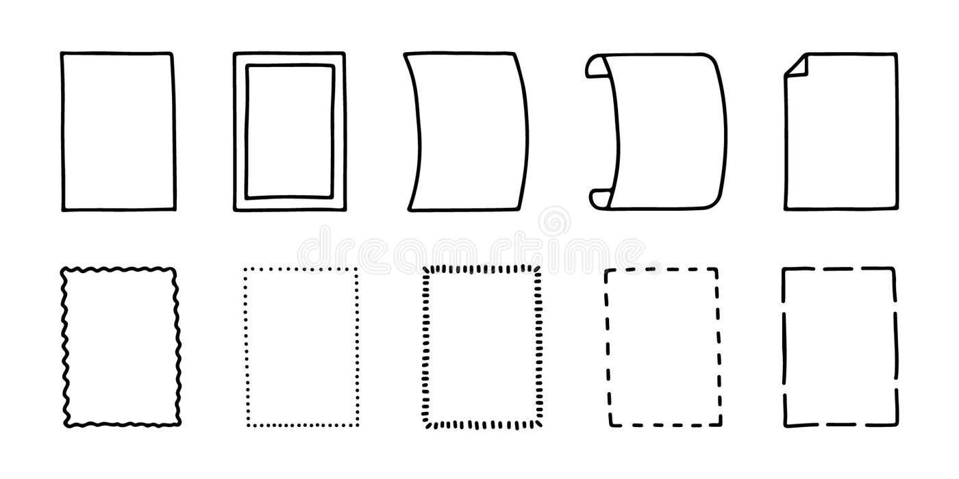 Rectangle Scribble Stock Illustrations – 10,656 Rectangle Scribble ...