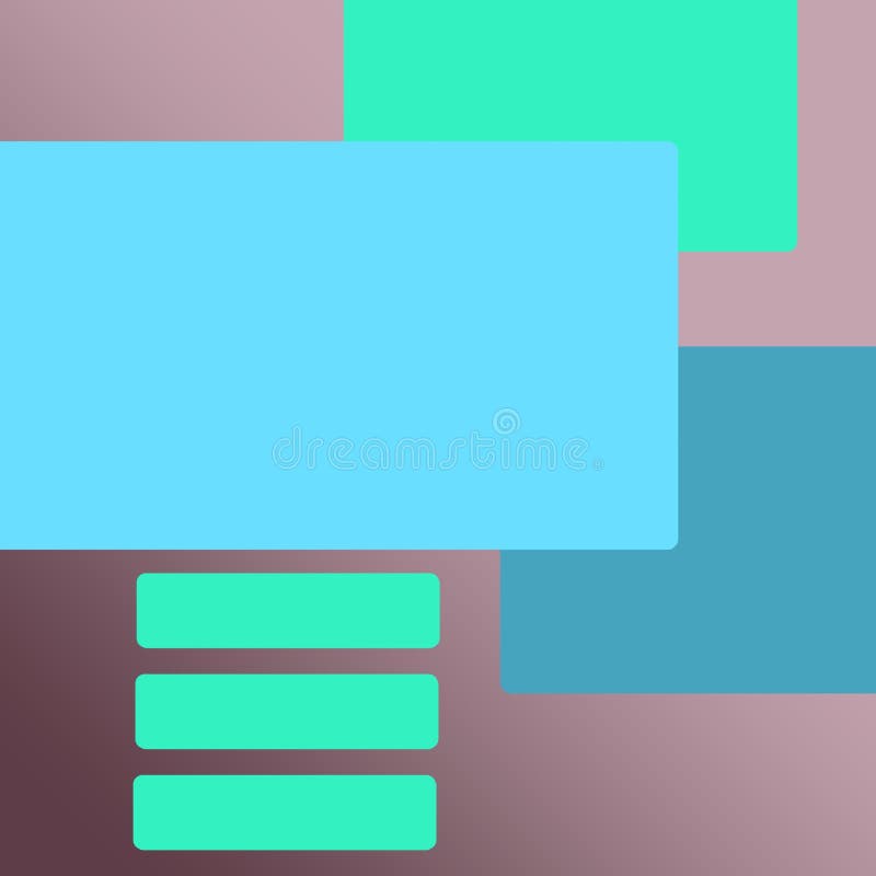 Rectangle Geometric Abstract Background for Presentation Template or ...