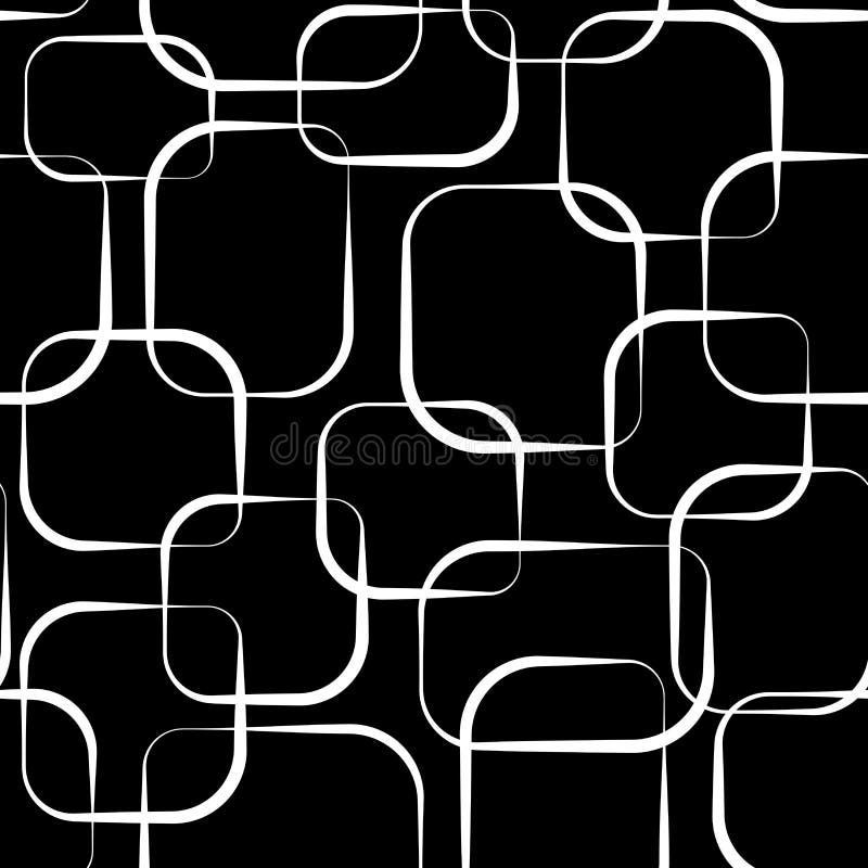 Rectangle Geometric Seamless Pattern 2 Stock Vector - Illustration of ...