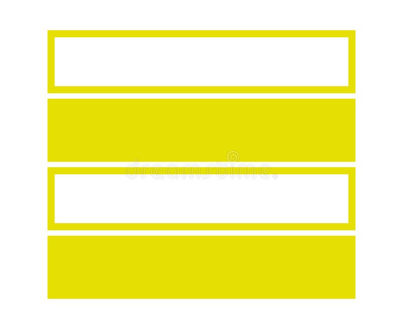 Collection of Yellow and Black Speech Bubbles, Megaphones and Light ...