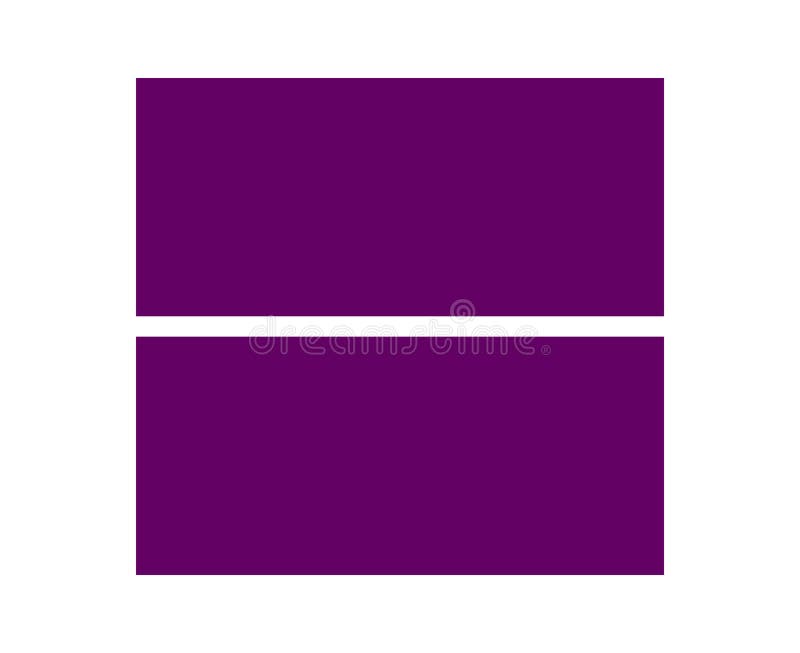Rectangle Geometric Shapes Symbol Purple Element Vector Stock Vector ...