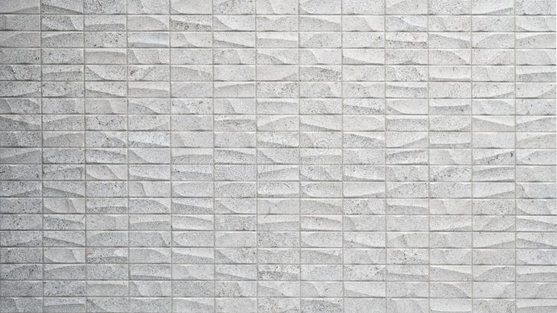 Rectangle Geometric White Gray Stone Concrete Cement Tiles Texture ...