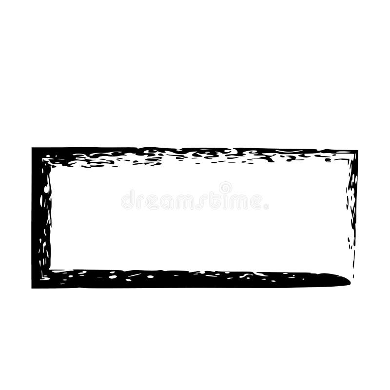 Black Ink Grunge Rectangle Stock Illustrations – 9,193 Black Ink Grunge ...