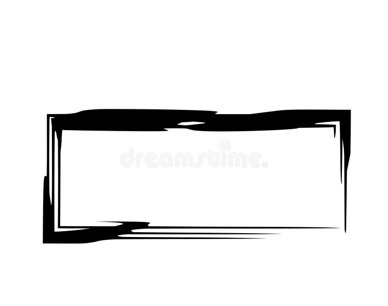 Black Ink Grunge Rectangle Stock Illustrations – 9,193 Black Ink Grunge ...