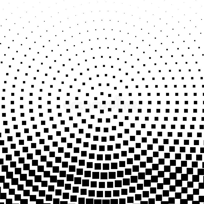 Rectangle Halftone Element, Monochrome Abstract Graphic. Ready F Stock ...