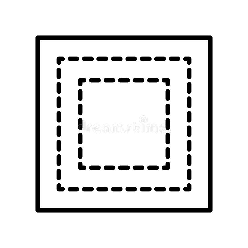 Rounded Rectangle Icon Vector Isolated on White Background, Rounded ...