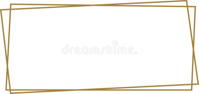 Rectangle Lined Frame stock vector. Illustration of rectangle - 292307699