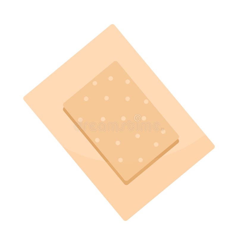 Rectangle Medical Plaster stock vector. Illustration of medical - 277674650