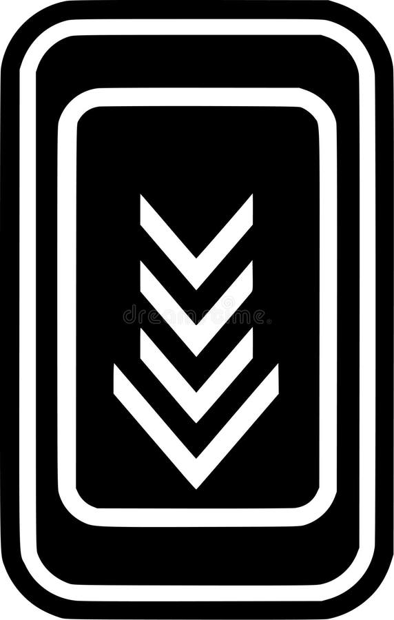 Rectangle - Minimalist and Simple Silhouette - Vector Illustration ...