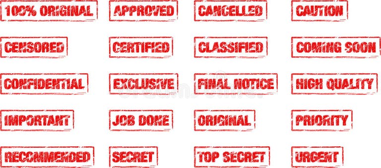 Office Stamps Stock Illustrations – 3,910 Office Stamps Stock ...