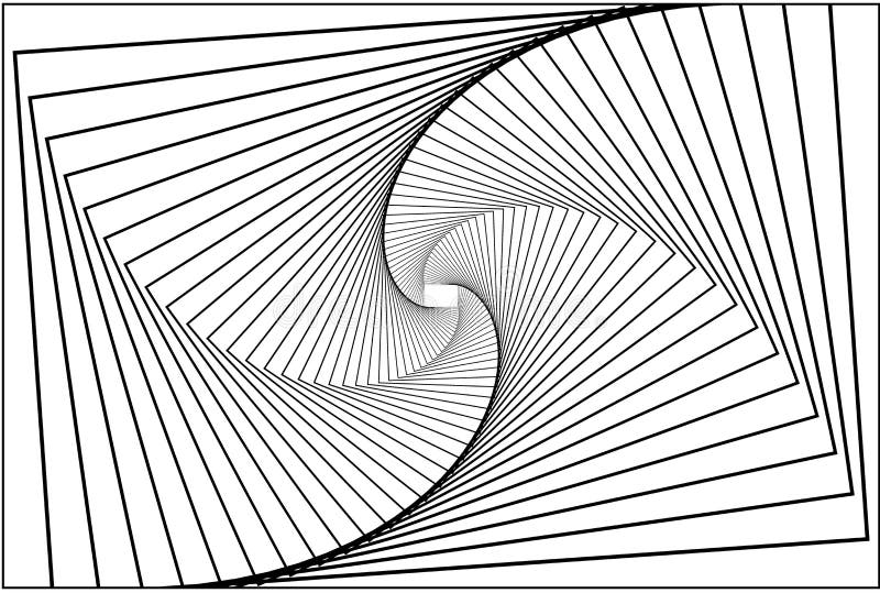 Rectangle Optical Illusion Pattern Stock Vector - Illustration of grid, decoration: 110948676