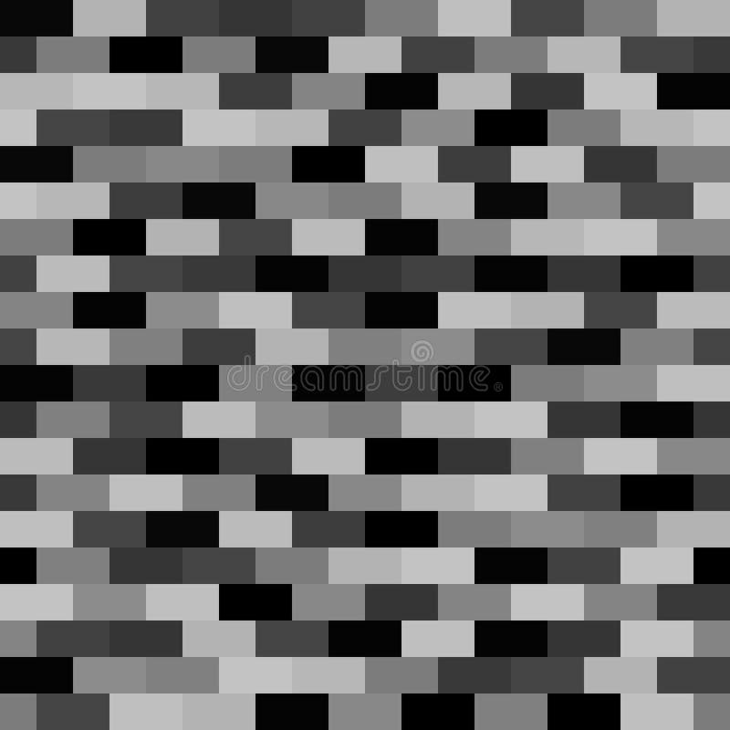 Rectangle Pattern. Seamless Vector Stock Vector - Illustration of grey ...