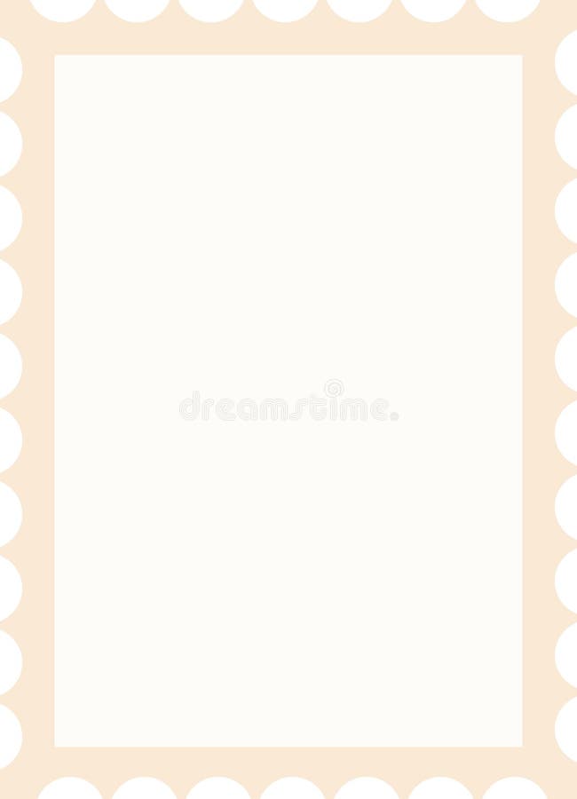 Rectangle Postage Stamp stock vector. Illustration of frame - 328247089