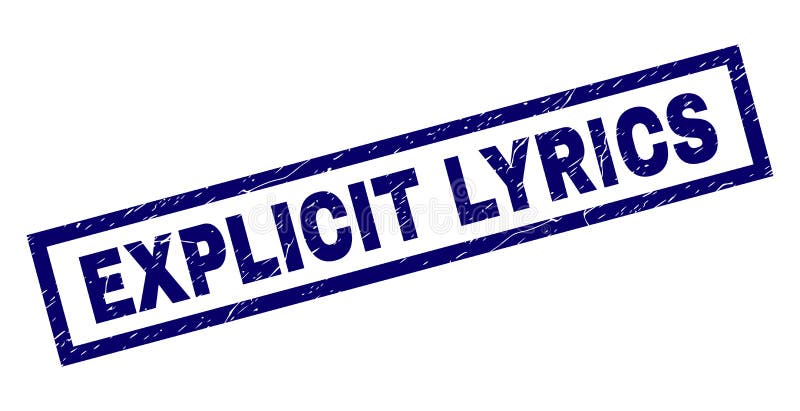 Explicit Lyrics Stock Illustrations – 109 Explicit Lyrics Stock ...