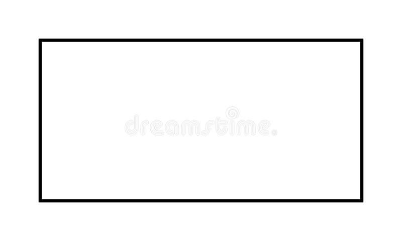 Rectangle Frame Clip Art Black White Stock Illustrations – 1,884 ...