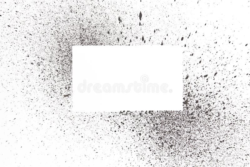 Rectangle Shape for Text Isolated on White Background Stock Image ...