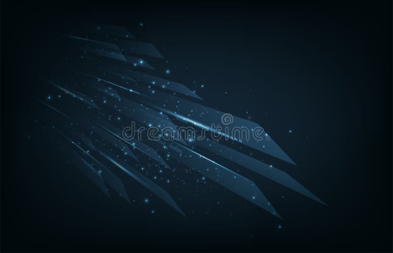 Rectangle Speed Technology Concept. Stock Vector - Illustration of ...