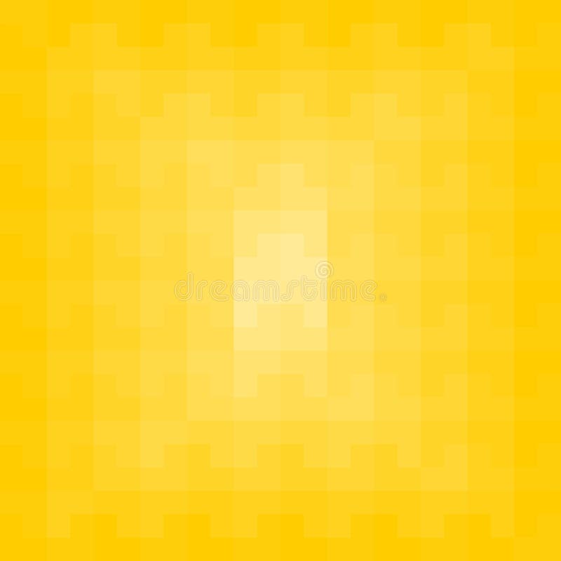 Yellow Geometric Pattern Background. Stock Illustration - Illustration ...