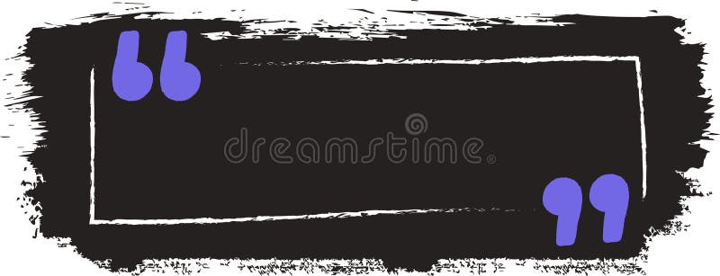 Rectangle Text Box Grunge Brush Stock Vector - Illustration of scratch ...