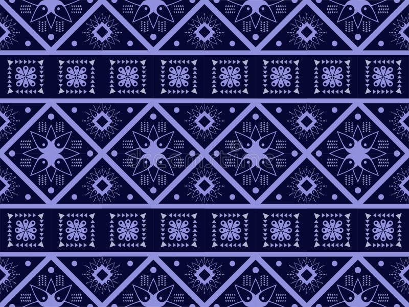 Navy Square Ethnic Pattern Stock Illustrations – 15,566 Navy Square ...