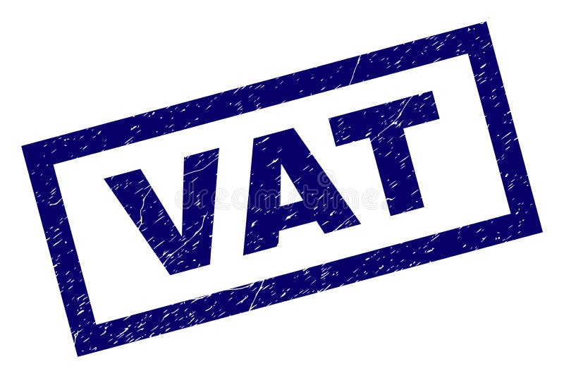 Rectangle Scratched VAT Stamp Stock Vector - Illustration of caption ...