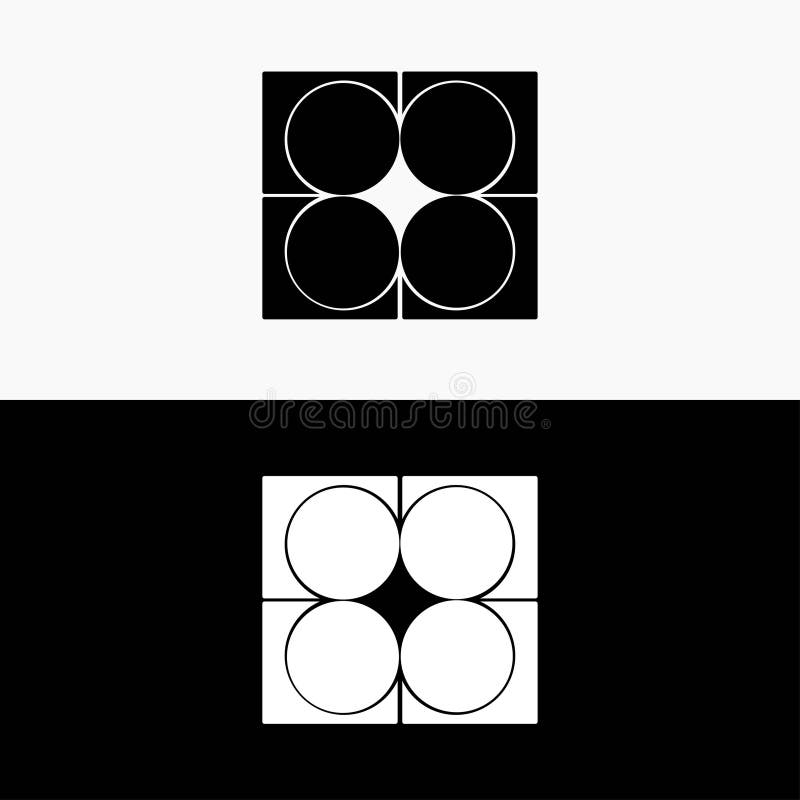 Rectangle Vector Logo Template Design Stock Vector - Illustration of ...