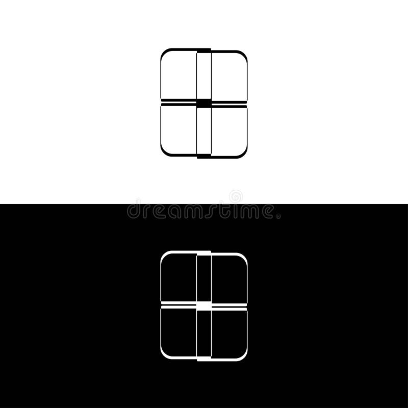 Rectangle Vector Logo Template Stock Vector - Illustration of success ...