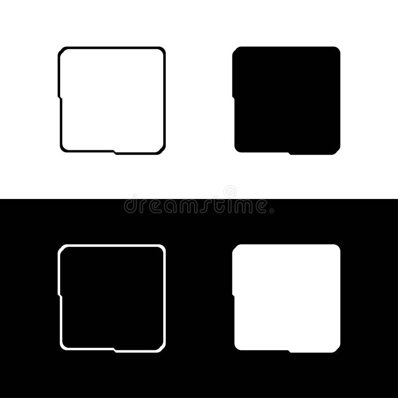 Rectangle Vector Logo Illustration Stock Illustration - Illustration of ...