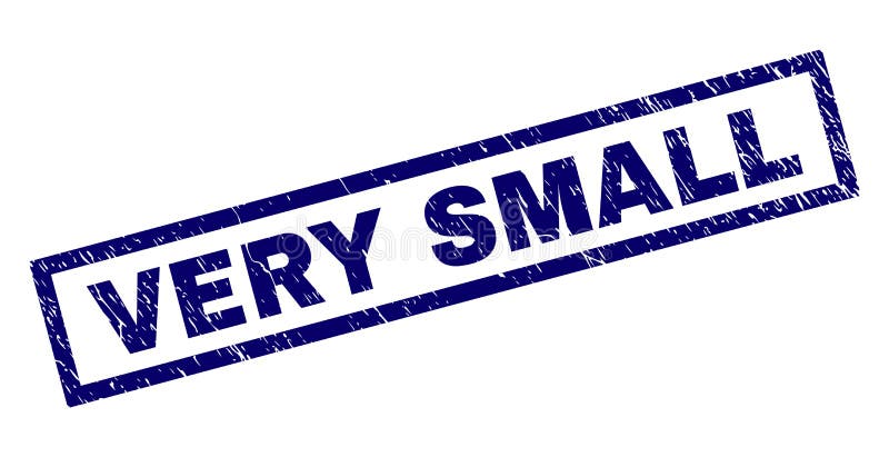 Rectangle Grunge VERY SMALL Stamp Stock Vector - Illustration of ...