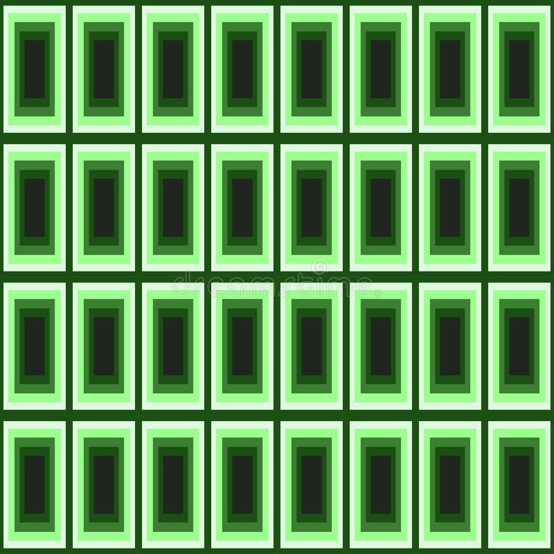 Rectangles of Dark Green and Light Green Colors Stock Vector ...