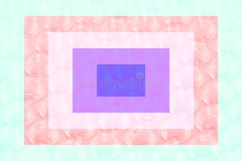 Rectangles of Decreasing Size Different Colours. Stock Photo - Image of ...