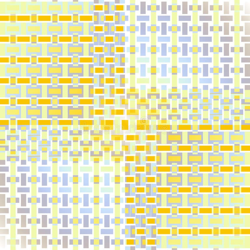 Rectangles Pattern Yellow Blue Purple Gray White Shifted Stock ...