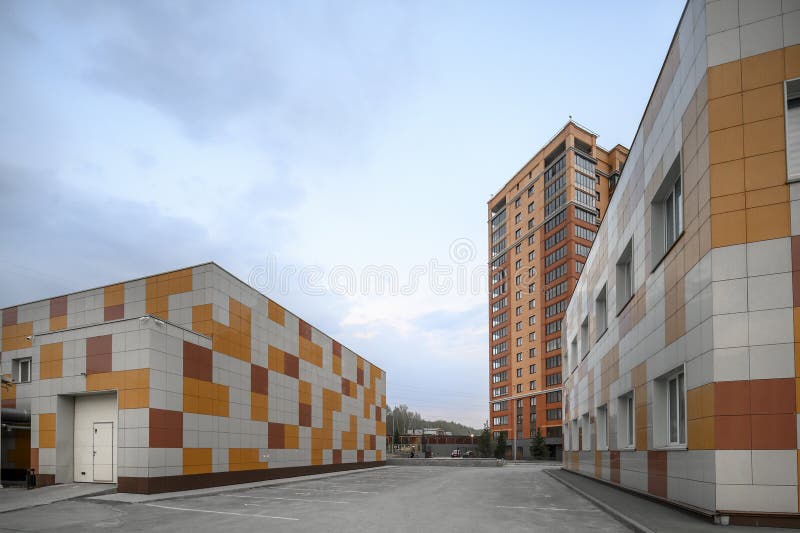 Rectangles of Warehouse Buildings and Residential High-rise Buildings ...