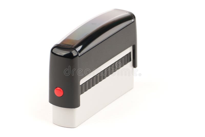 Rectangular automatic seal stock photo. Image of accessories - 27152690