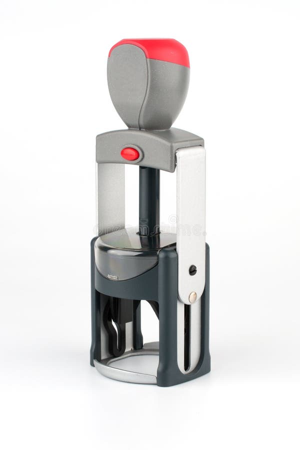 Rectangular automatic seal stock photo. Image of automatic - 27685876