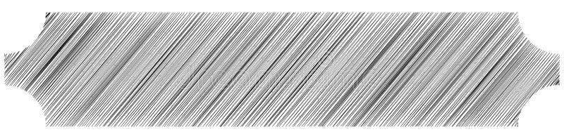 Rectangular Banner, Plaque, Banner Shapes with Scribble Effect Stock ...