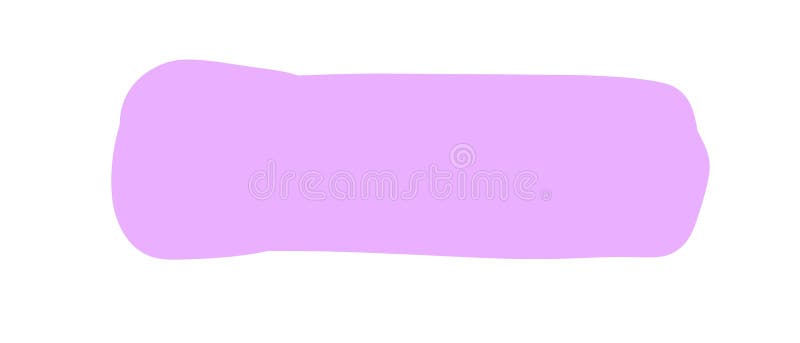 Rectangular Banner with Rounded Corners Light Lilac Graphic ...