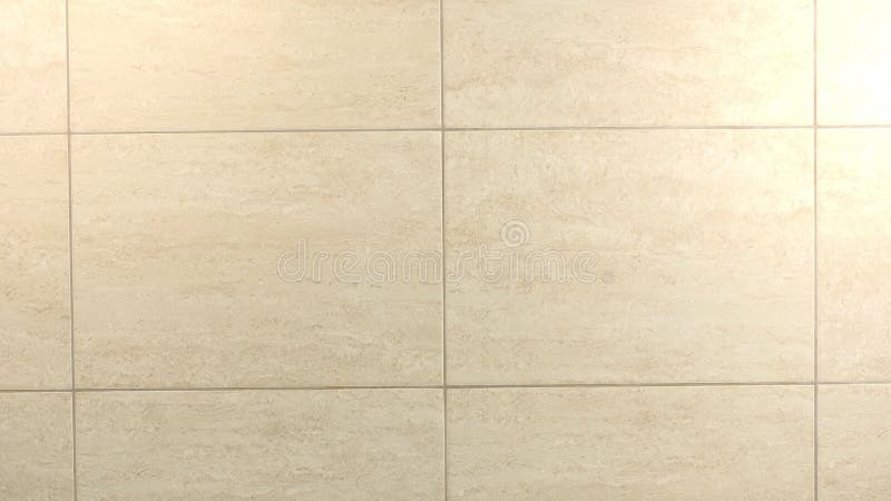 Rectangular Beige Tiles on the Wall. Background or Texture. Stock ...