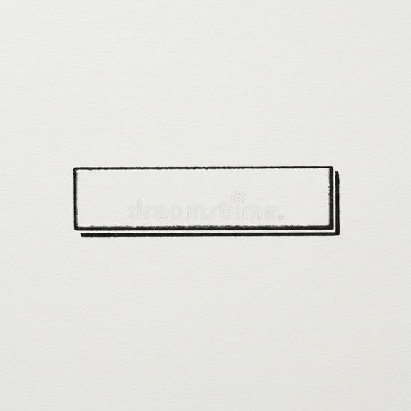 Clean White Double Lined Rectangular Frame Stock Illustrations – 6 ...