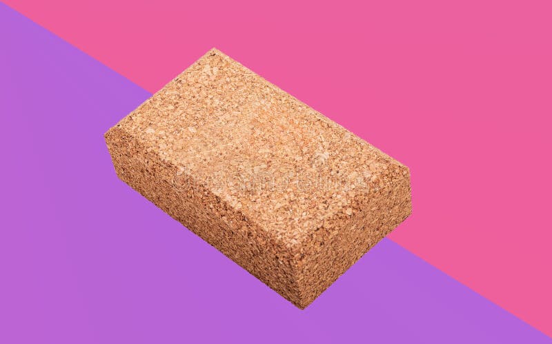 Natural Cork Block Used for Various Applications in Crafts and ...