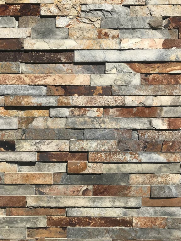 Rectangular Blocks of a Stone Facing Stock Image - Image of bricks ...