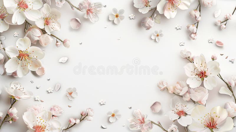 A Rectangular Boiserie Frame Adorned with Delicate Flowers Along Its ...