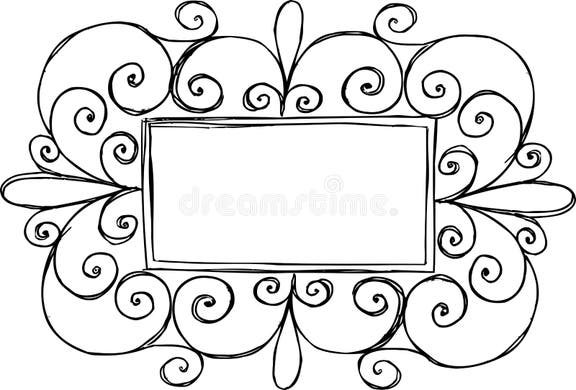 Rectangular Swirl Frame Stock Illustrations – 1,517 Rectangular Swirl ...