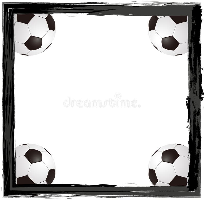Soccer Ball Border Clip Art