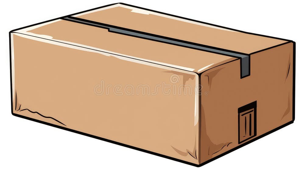 Rectangular box clipart stock illustration. Illustration of design ...