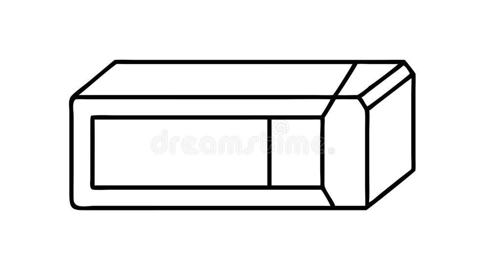 Rectangular Box or Package Outline Icon for Delivery, Vector Design ...