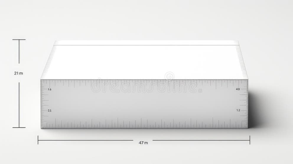 Rectangular box template stock illustration. Illustration of schematic ...