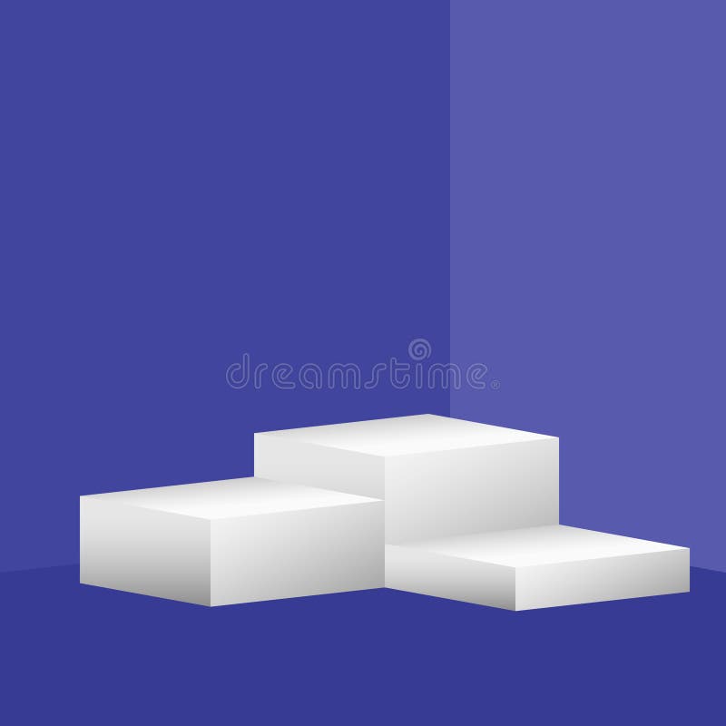 Rectangular Boxes for Demonstration Stock Vector - Illustration of ...