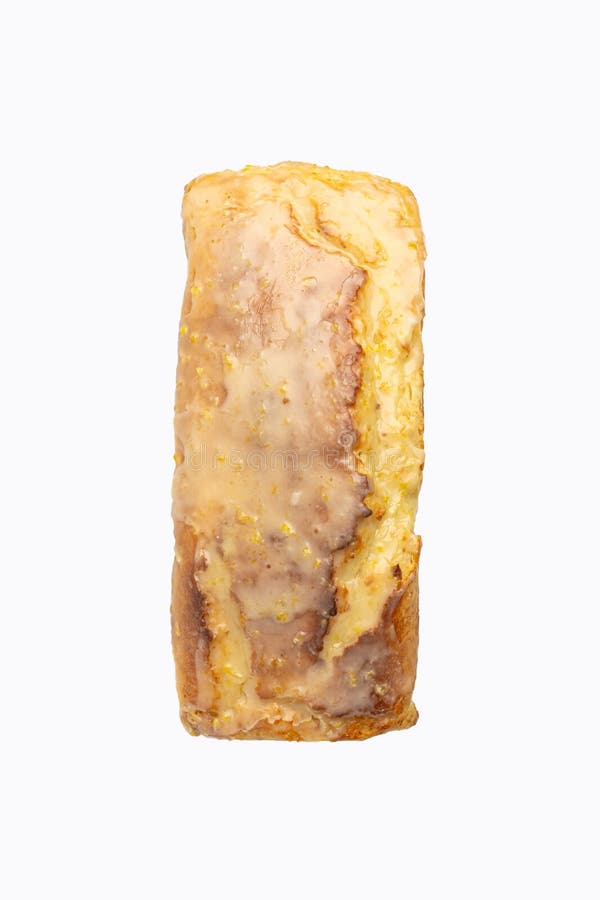 Rectangular Cake, with Icing, Top View Stock Image - Image of snack ...