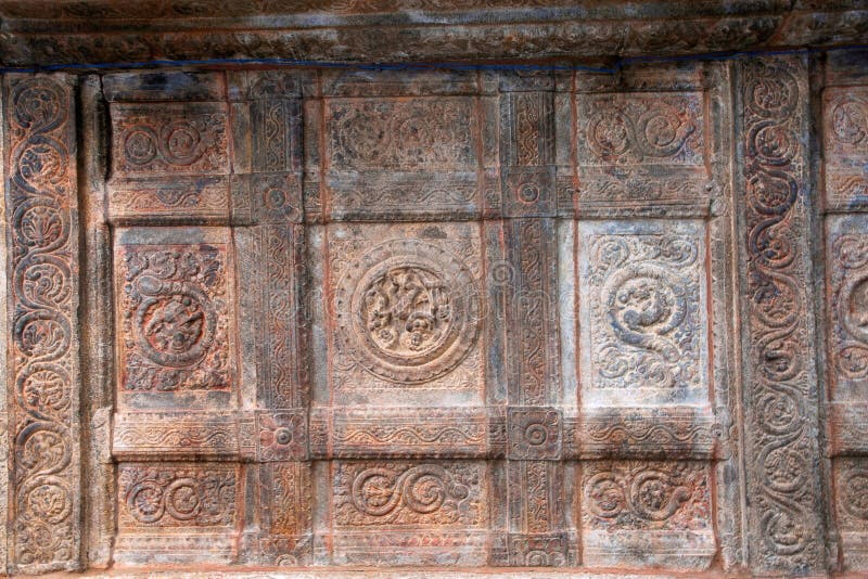Rectangular Ceiling Pattern with Decorative Design Bands, Agra-mandapa ...